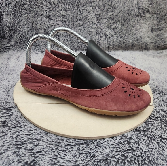 Merrell | Shoes | Merrell Barefoot Life Zest Glove Flats Leather Vibram ...